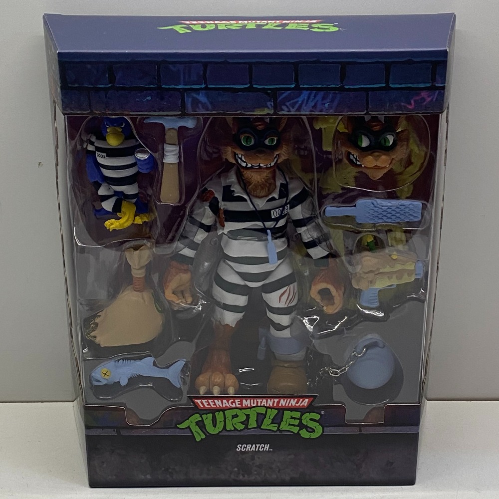 Like New Ultimate Teenage Mutant Ninja Turtles Scratch Action Figure ...